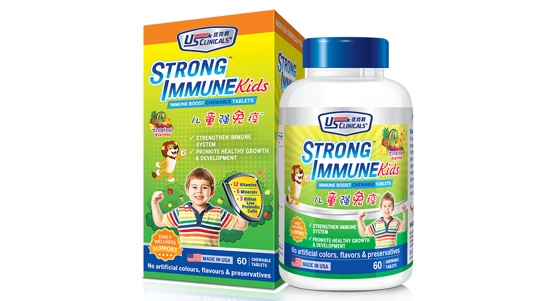 US Clinicals® StrongImmune Kids 60s | Doctor Anywhere Marketplace