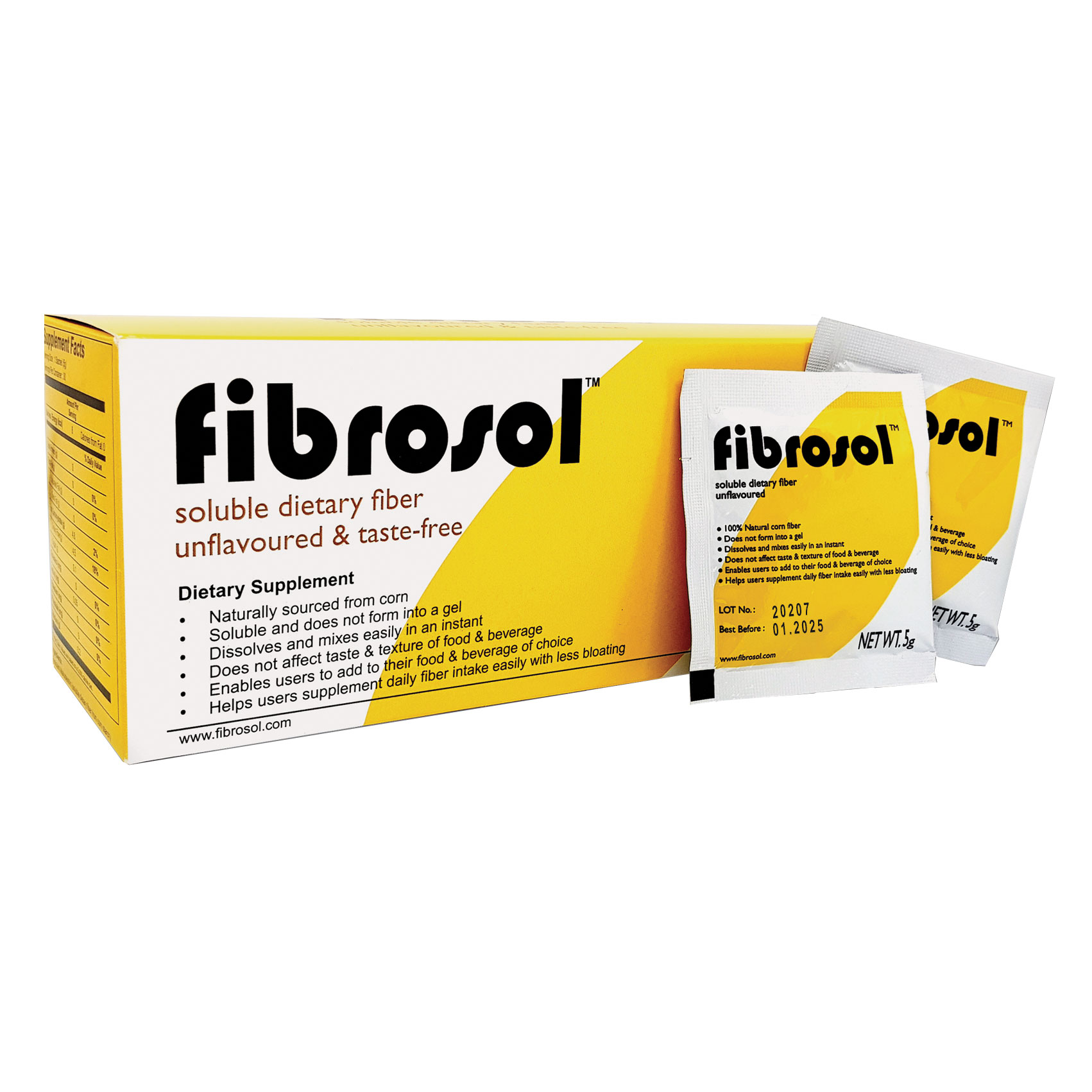 Fibrosol Prebio 5g sachets 30s- Soluble Prebiotic Fiber Supplement ...